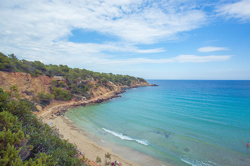 Cala Llenya Ibiza, a perfect beach for families!